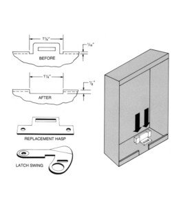 Replacement Hasps for Ringless Meter Sockets - Brooks Utility Company
